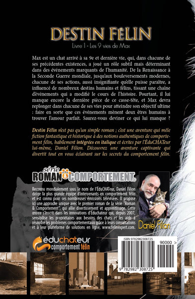 Livre Destin Félin : Les neuf vies de Max par Daniel Filion ...